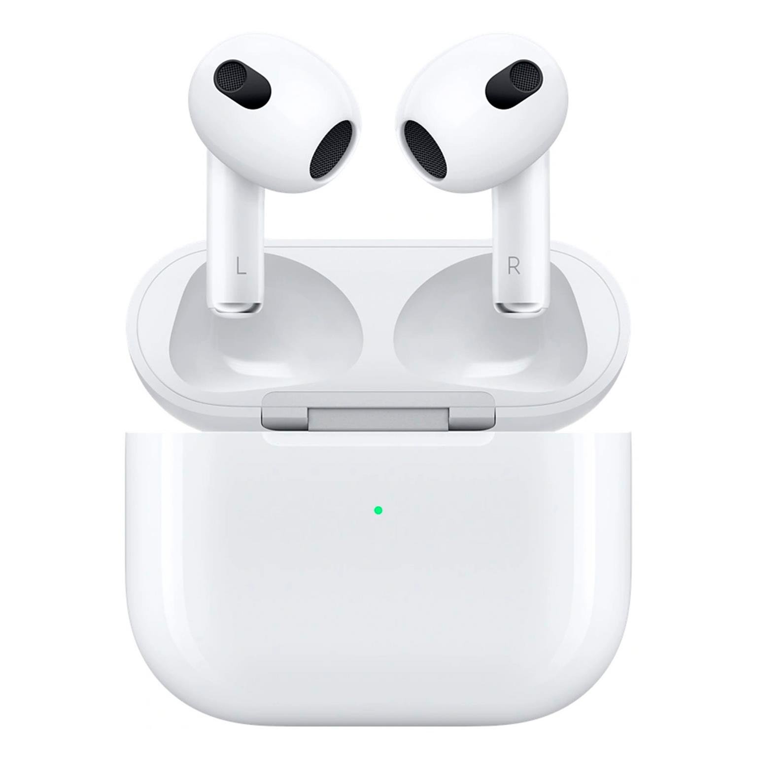 Apple True Wireless Kopfhorer fur Smartphones und andere Gerate AirPods 3. Generation mit Lightning Ladecase WeiB